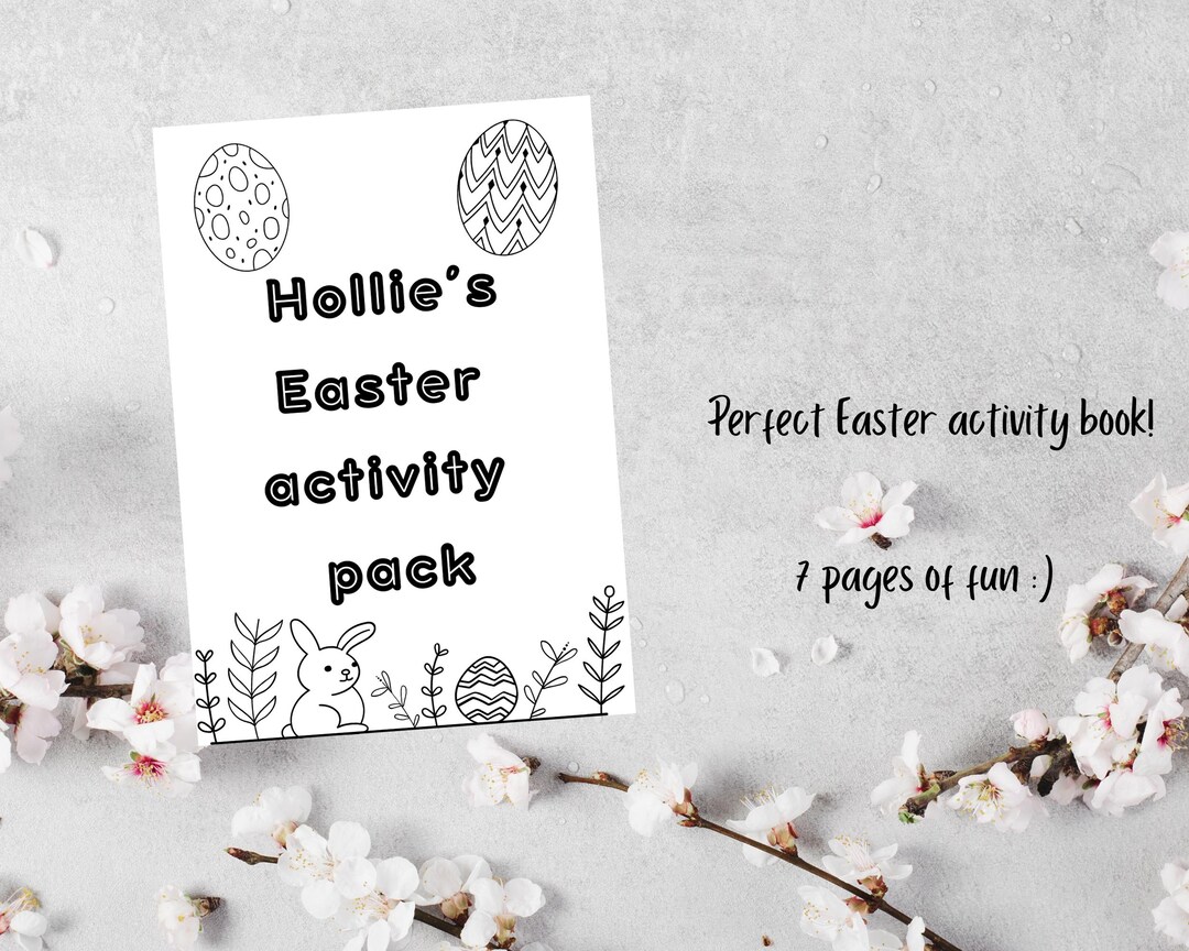 Easter Fun Activity Pack - Printable Crafts and Activities for Kids! - Etsy