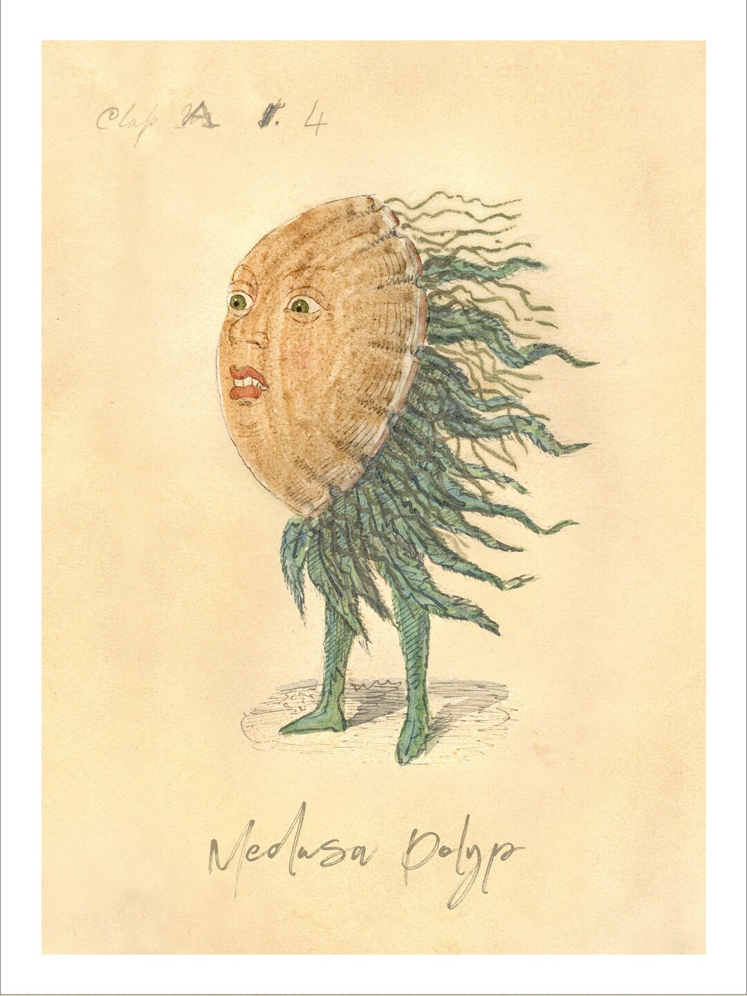 Charles Briton: Medusa Polyp "missing Links" Carnival Costume From ...