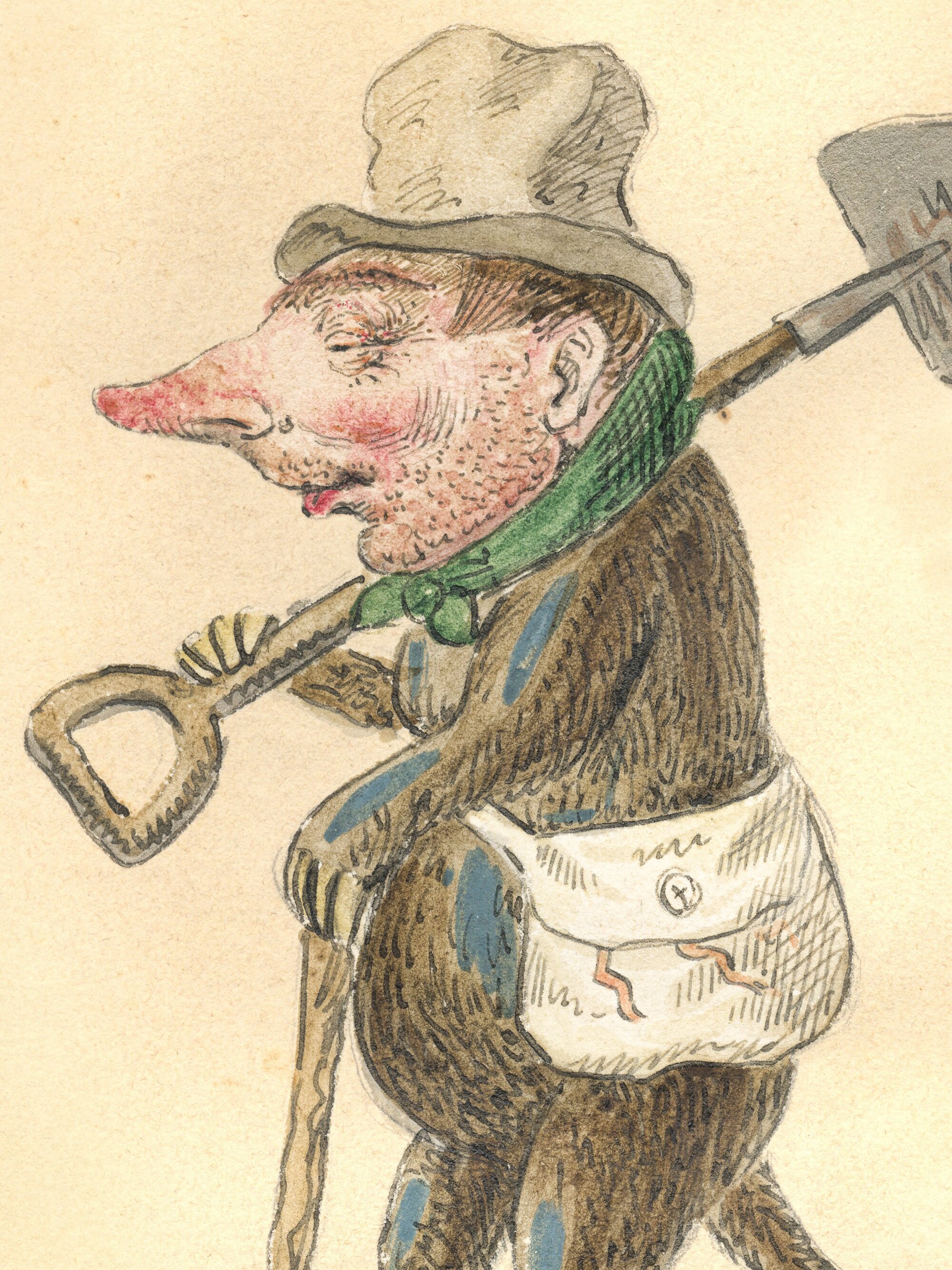 Charles Briton: Mole Missing Links Carnival Costume From Mardi Gras ...