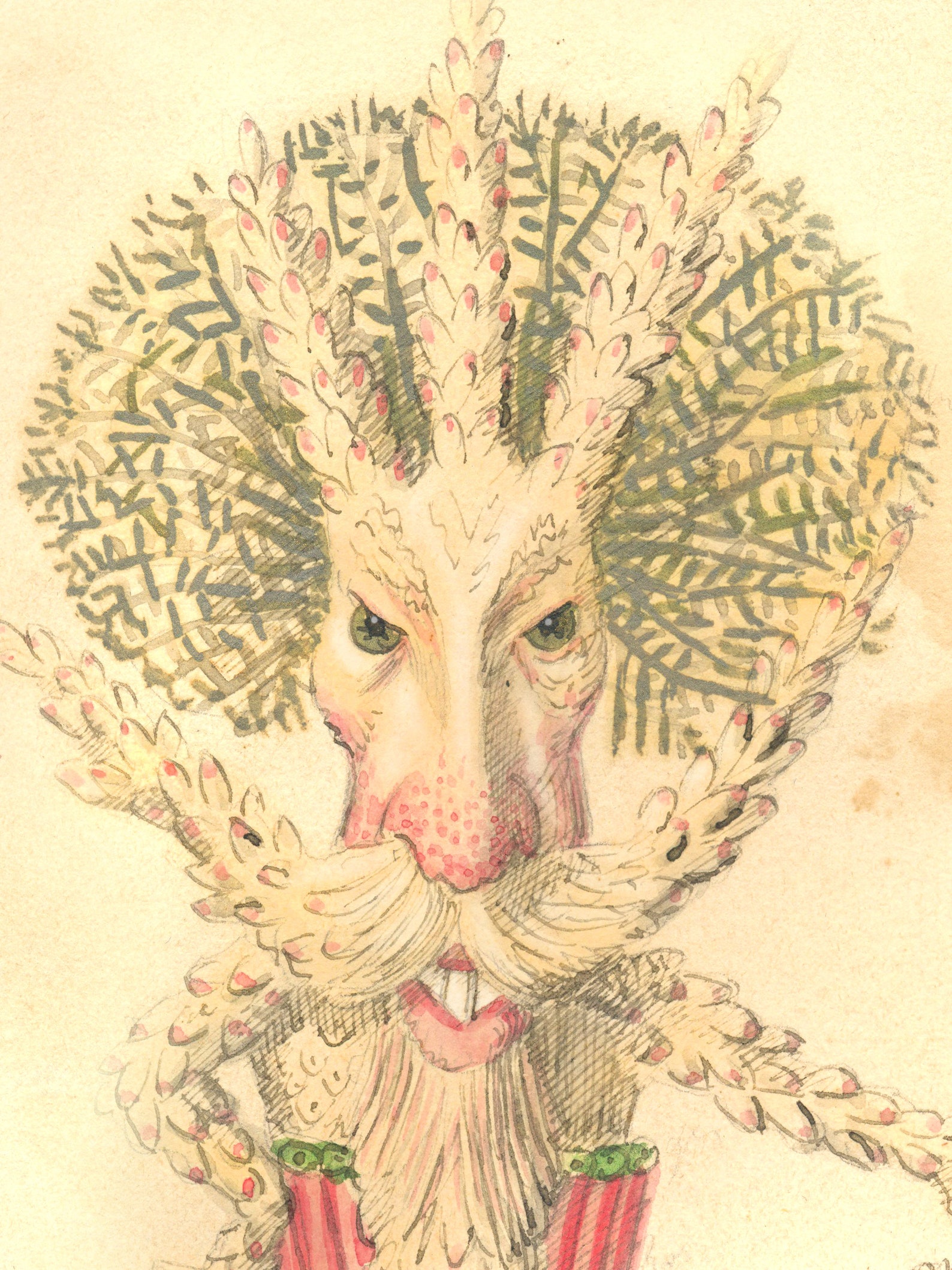 Charles Briton: Coral Polyp "missing Links" Carnival Costume From Mardi ...