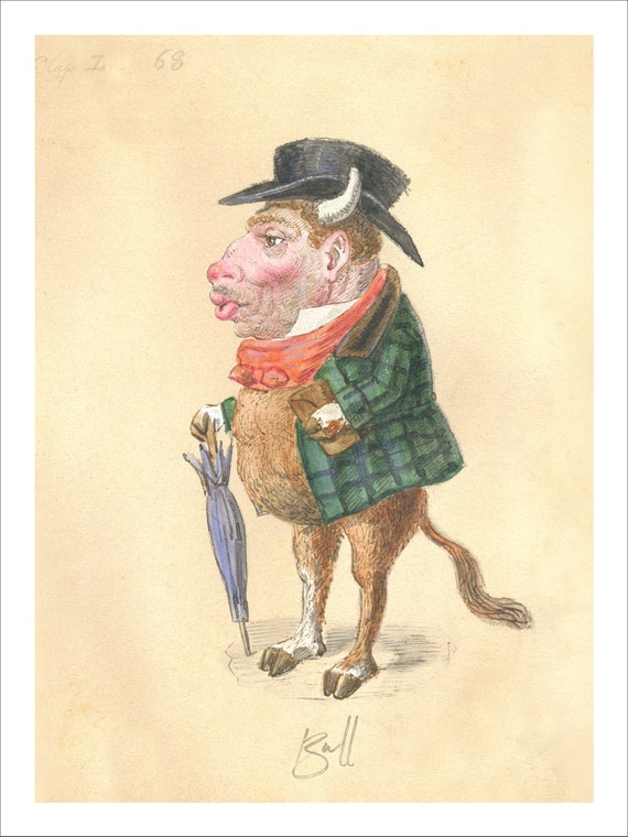 Charles Briton: Gentleman Bull - Etsy