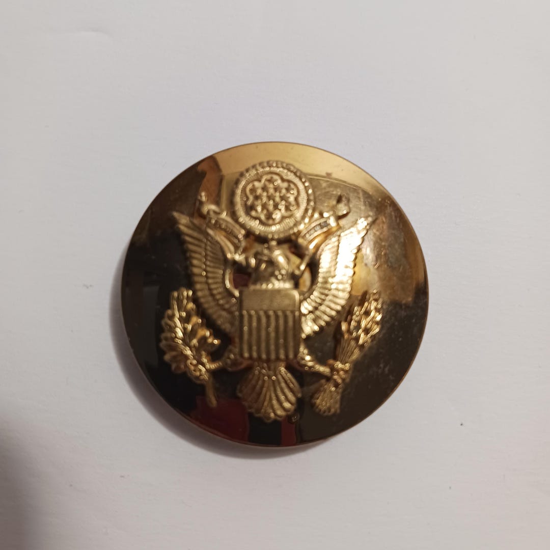Genuine US Army Eagle Pin - Etsy
