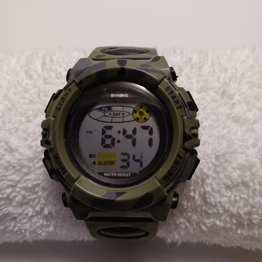 Men's Military Camo Watch - Etsy