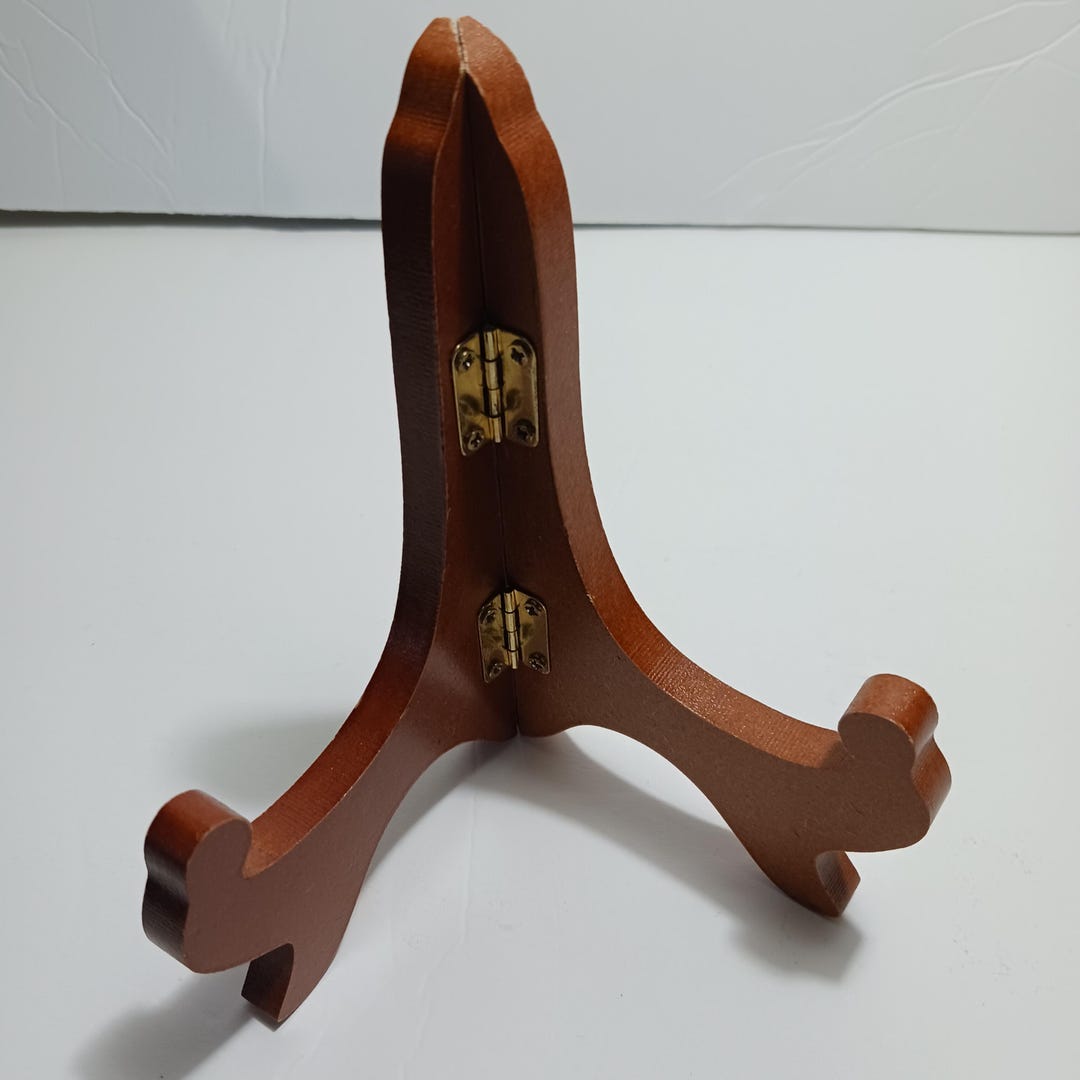 Pressed Wood Easel With Brass Hinges - Etsy