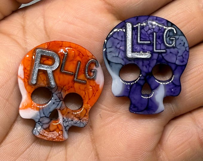 Marble Effect Skull X-ray Markers*radiology Markers*rad Tech Gift Ideas ...