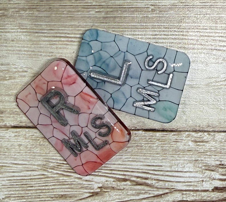 Honeycomb Look X-ray Markers With 2-3 Initials. - Etsy
