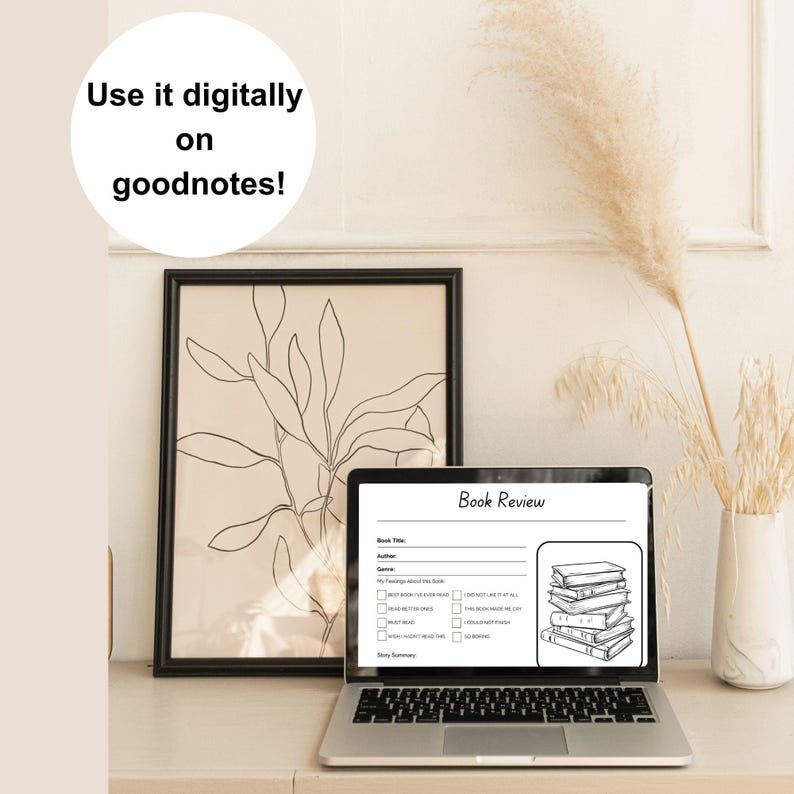 Reading Journal Bundle | Printable and Digital Formats | Organize Your ...