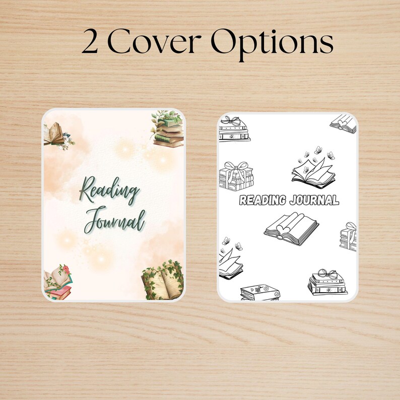Reading Journal Bundle | Printable and Digital Formats | Organize Your ...
