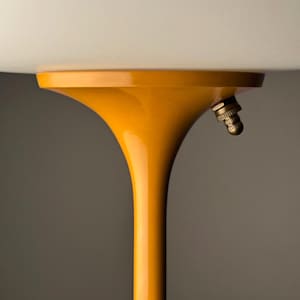 Stemlite Table Lamp in Mustard Yellow by Designline - Mid-size Mid ...