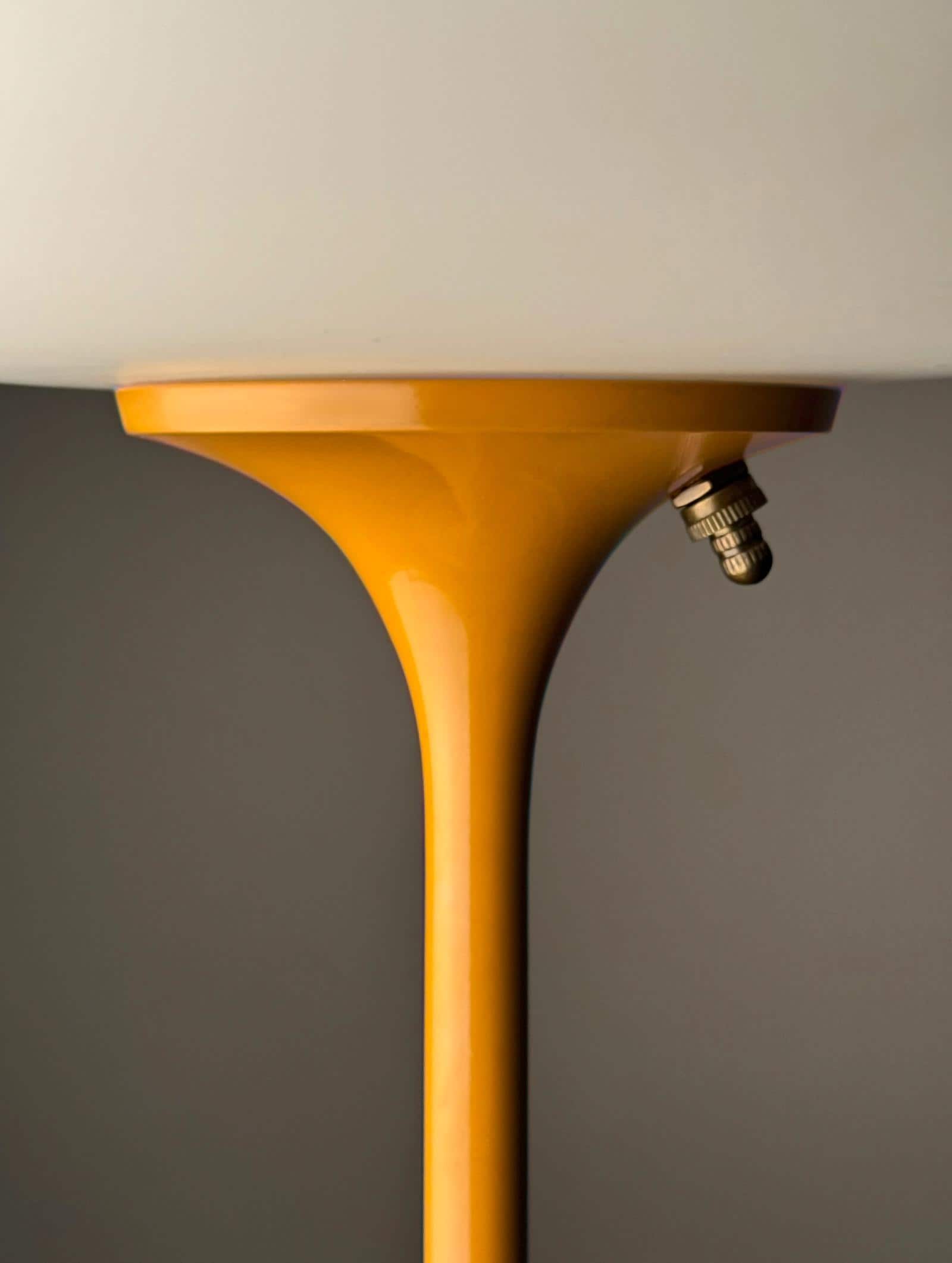 Stemlite Table Lamp in Mustard Yellow by Designline - Mid-size Mid ...