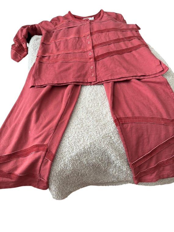 Vintage 1980s Liz & Jane Pant and top set M - Gem