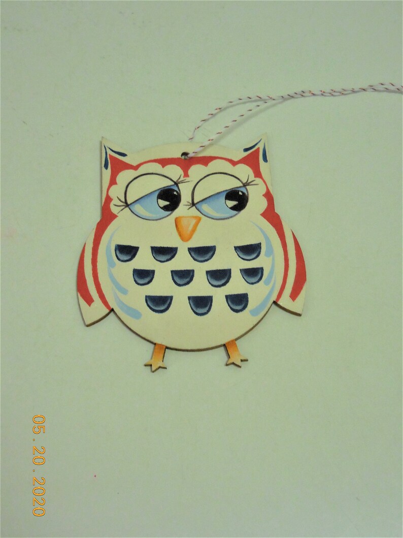 Patriotic Owl Ornament Red White Blue Owl Americana Owl | Etsy