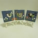 Funky Chicken on Mini Denim Canvas With Easel - Etsy