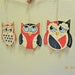 Patriotic Owl Ornament Red White Blue Owl Americana Owl - Etsy