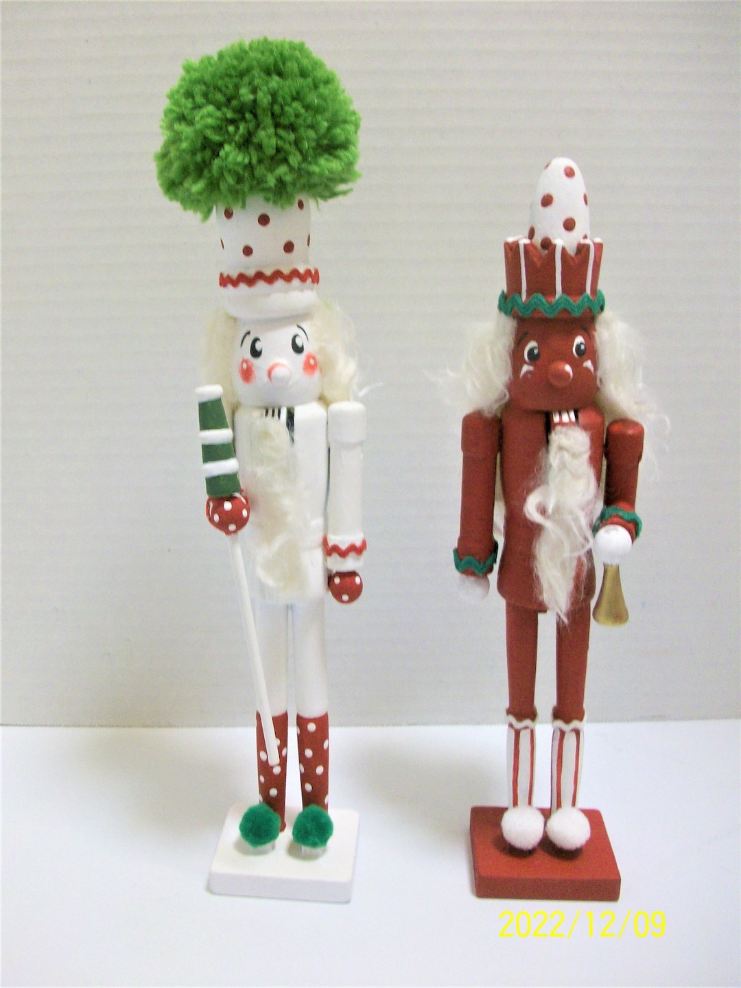 Nine Inch Hand Painted Nutcracker | Wooden Nutcracker Soldier - Etsy