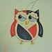 Patriotic Owl Ornament Red White Blue Owl Americana Owl - Etsy