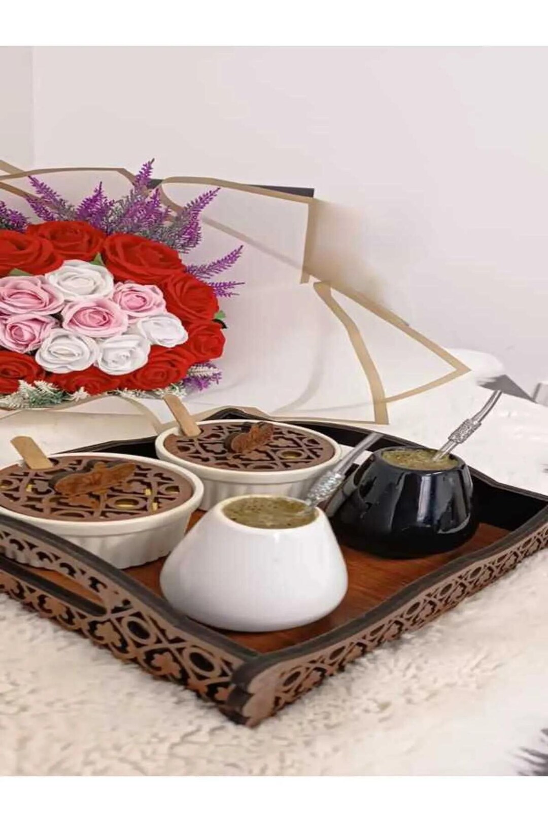 Mate Set: Two Sugared Mate Cups and Two Mate Lollipops - Etsy