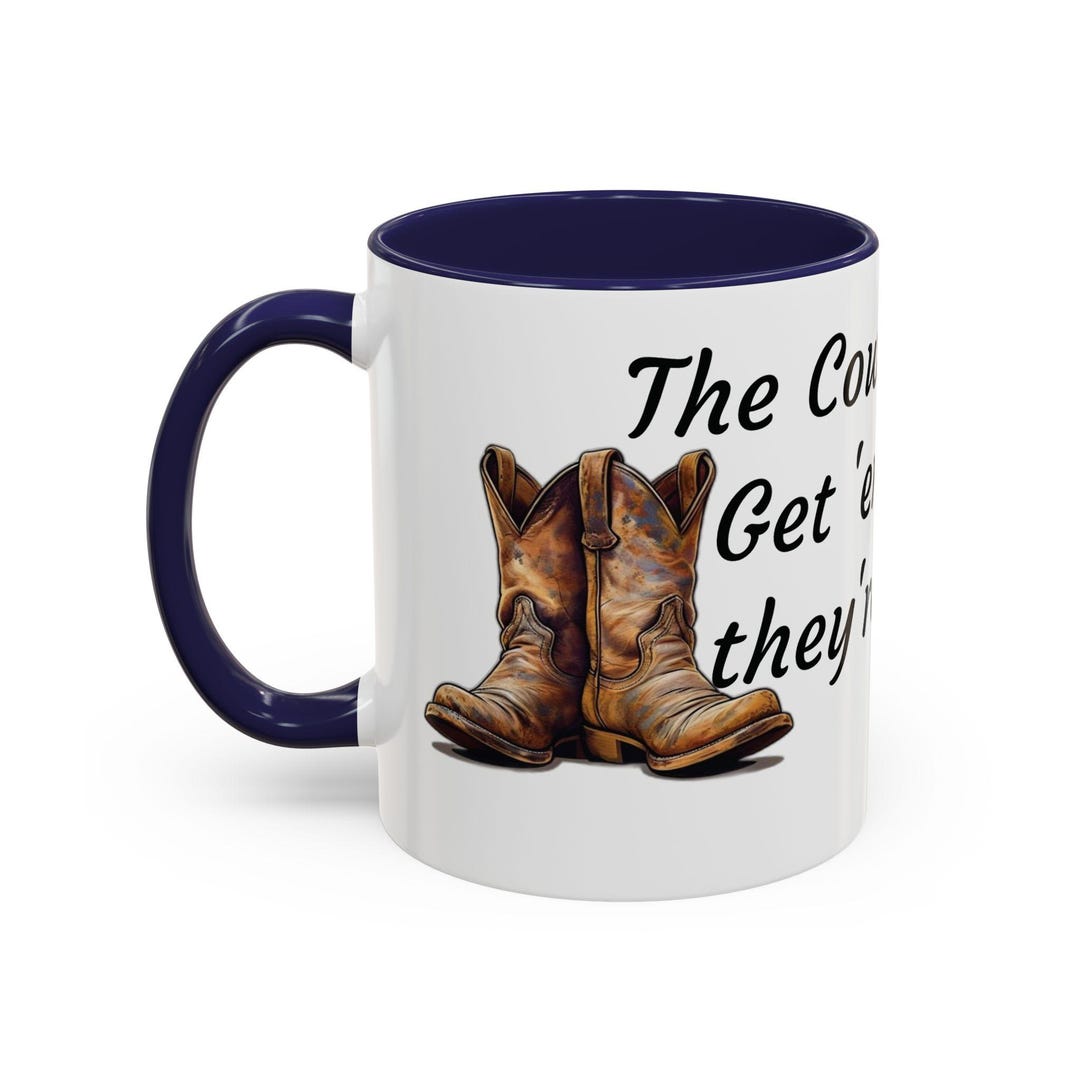 Cowboy Way Coffee Mug Rustic Coffee Cup Gift for Cowgirls Western Decor ...
