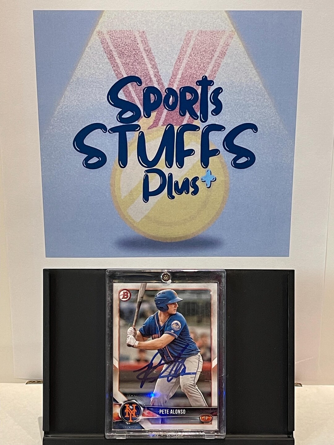 Pete Alonso On-card Autographed Card - Etsy