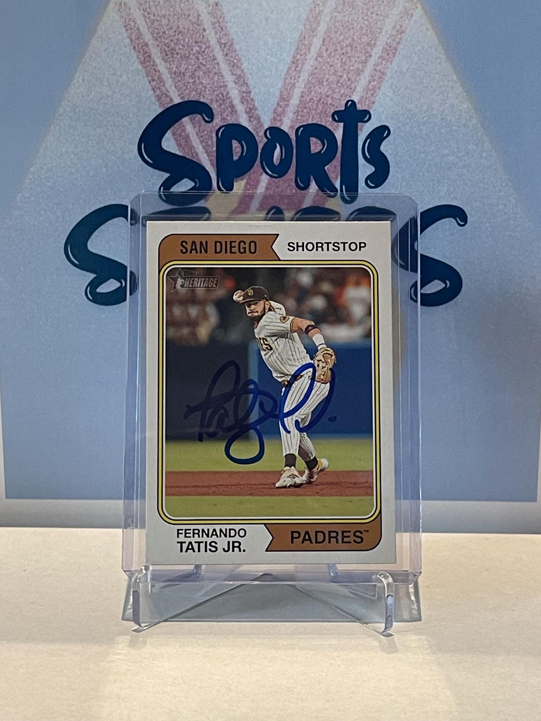 Fernando Tatis Jr. On-card Autographed Card - Etsy