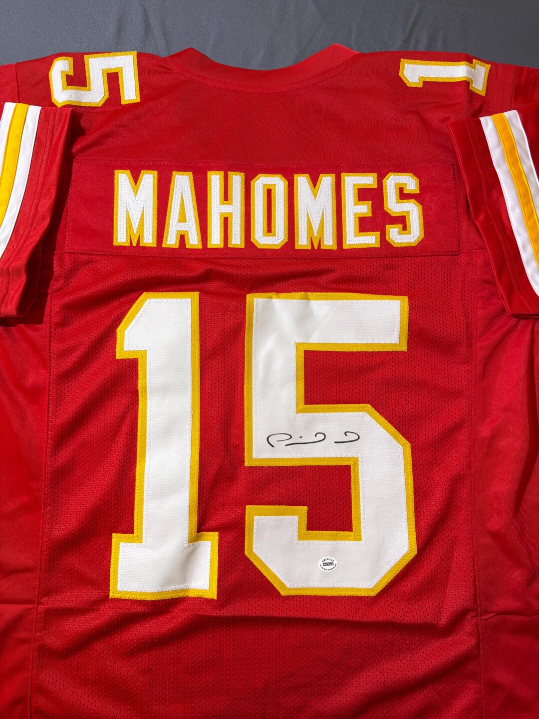 Patrick Mahomes Signed Jersey With COA - Etsy