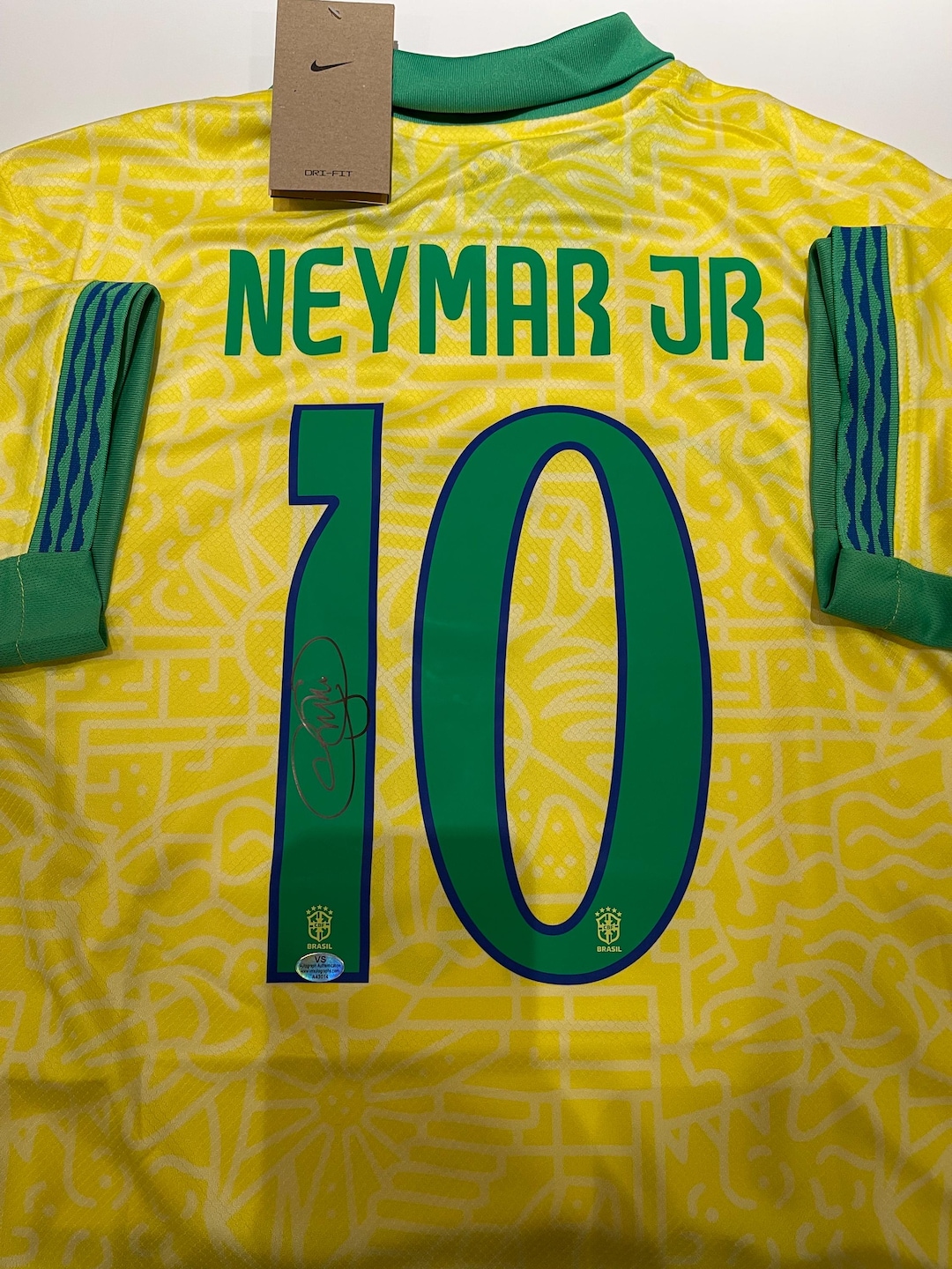 Neymar Jr Signed Nike Jersey With COA - Etsy