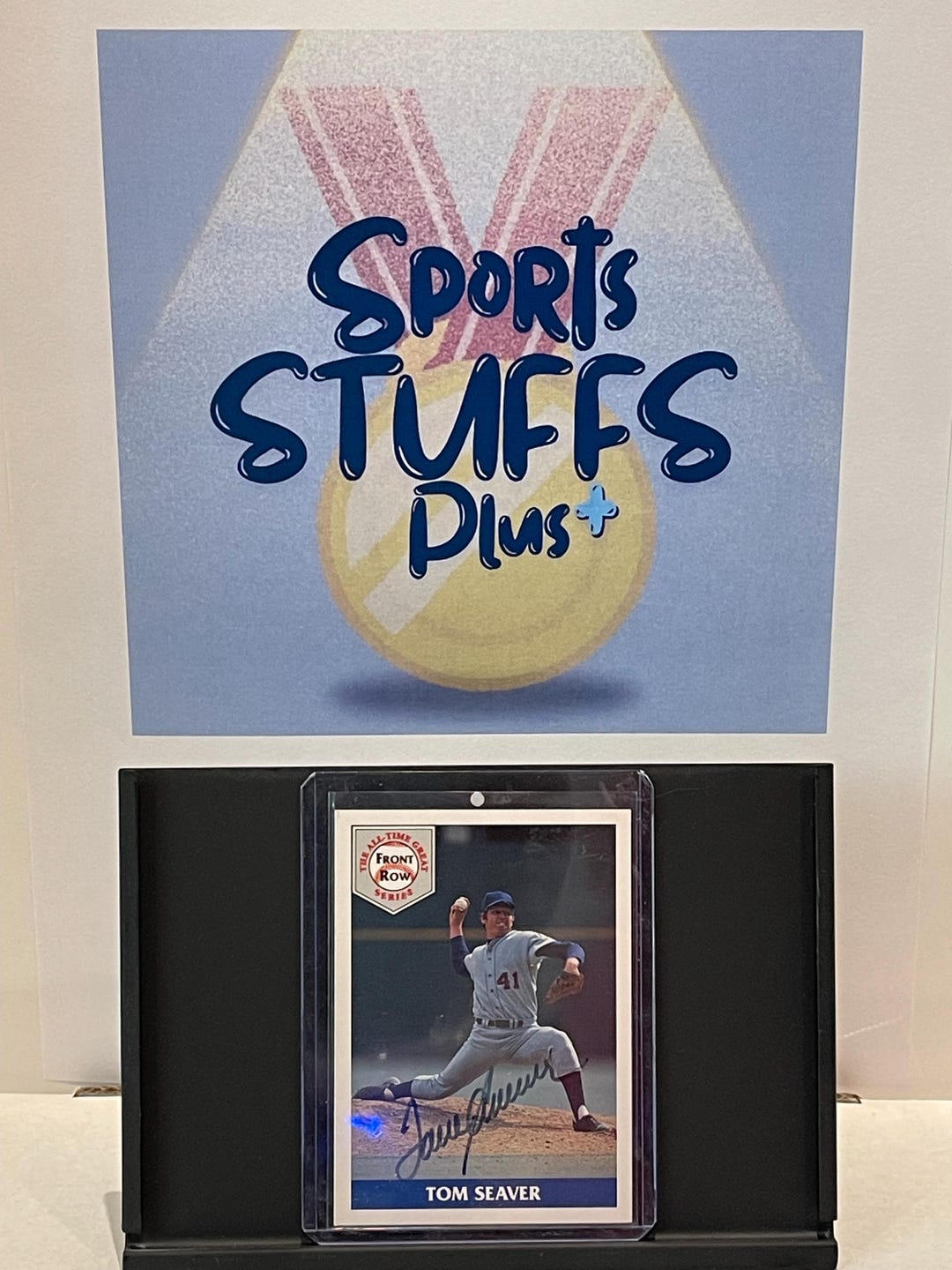 Tom Seaver Autographed Card - Etsy