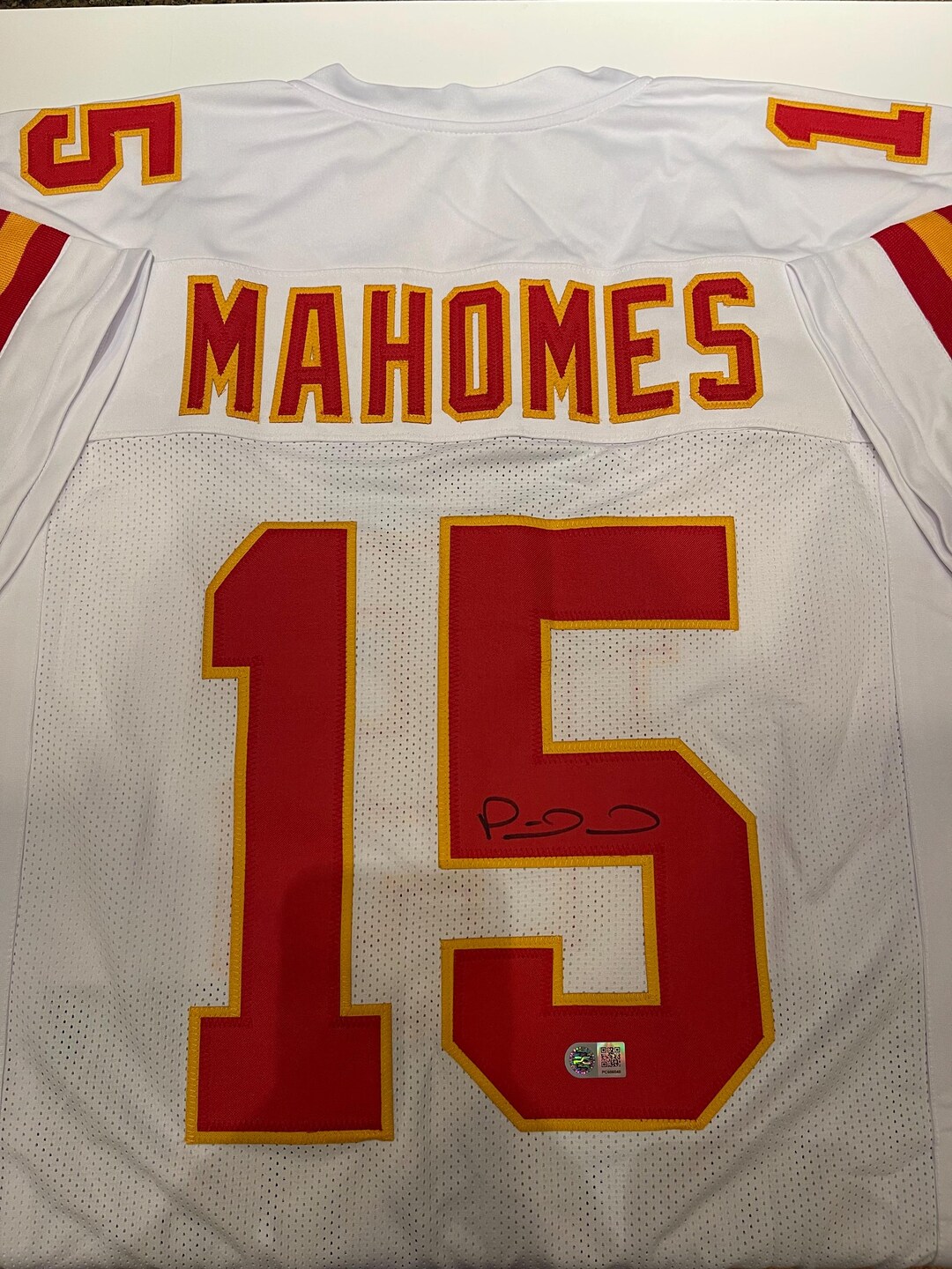 Patrick Mahomes Signed Jersey With COA - Etsy