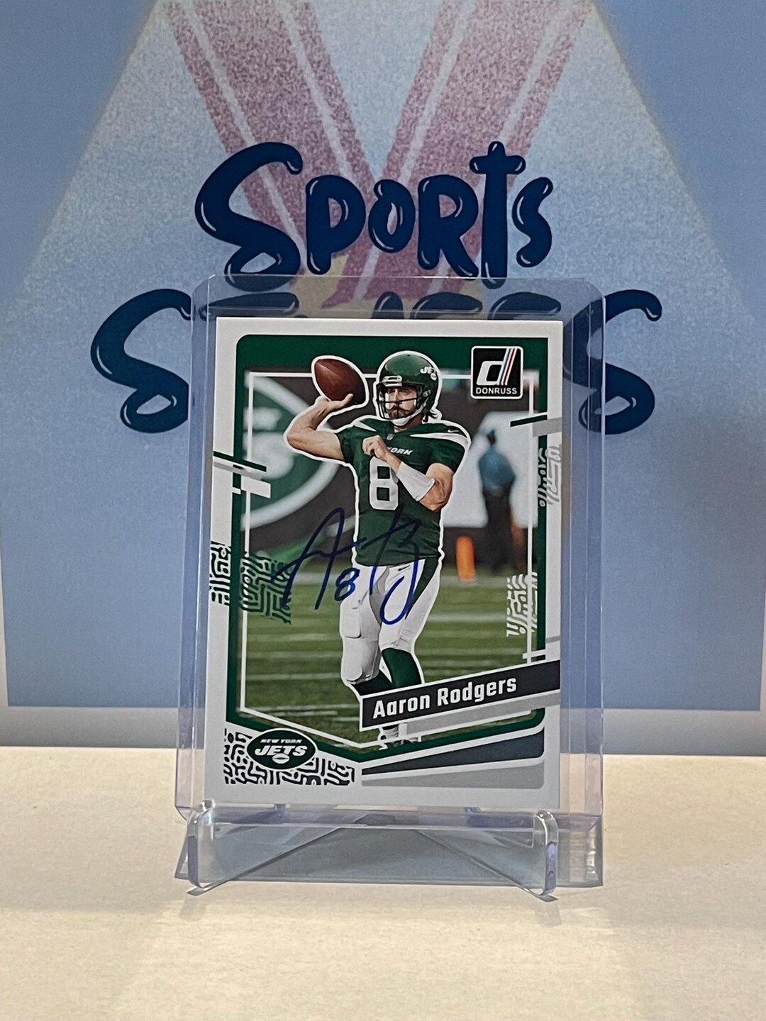 Aaron Rodgers On-card Autographed Card - Etsy
