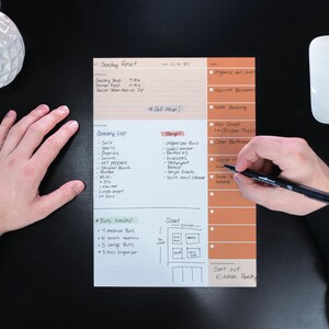 5 Day, Daily Planner, Task Planner, to Do List, Printable Daily Planner ...