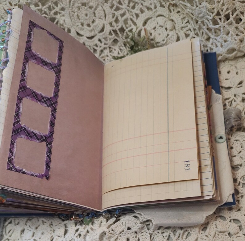 Junk Journal, Vintage, Handmade, Hydrangea, - Etsy