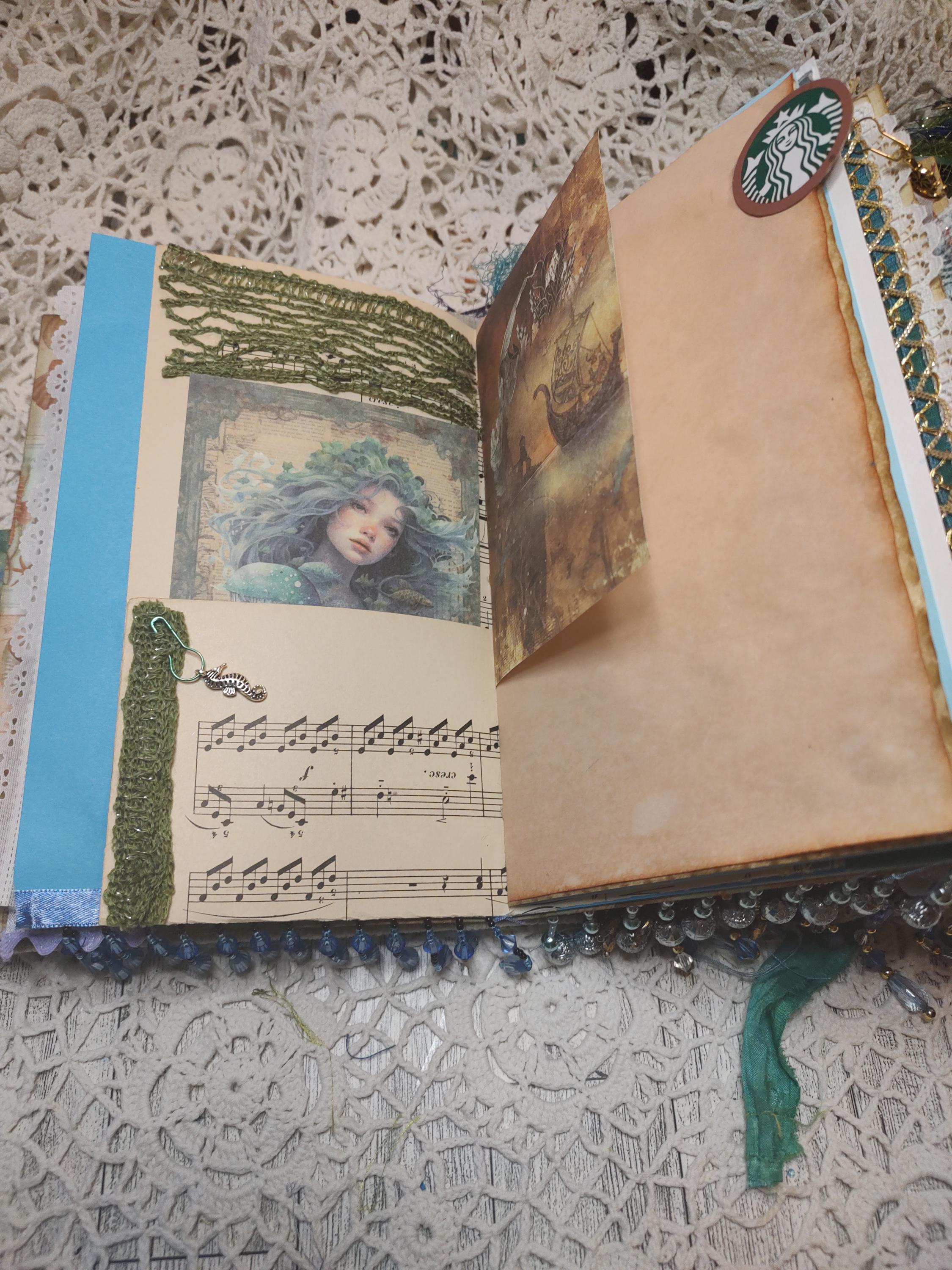Mermaid Junk Journal - Etsy