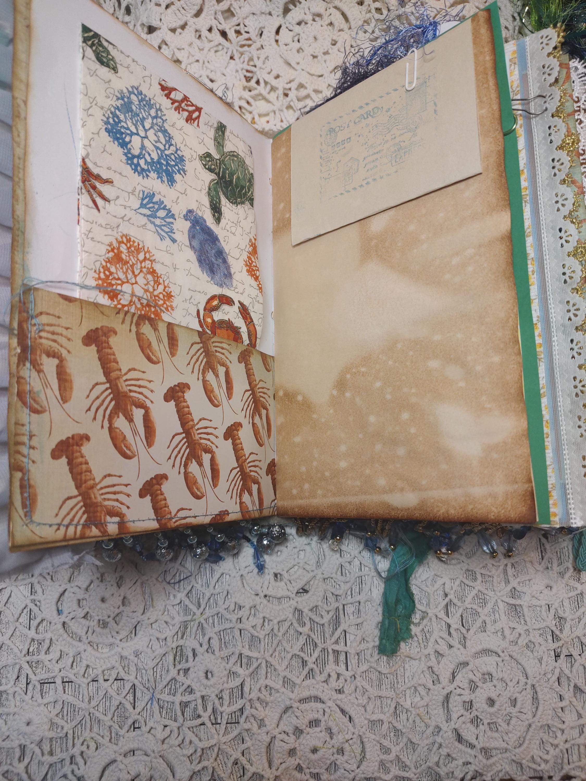Mermaid Junk Journal - Etsy