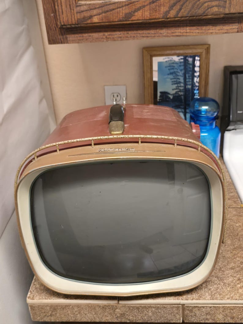 Rare Mid 50s Vintage RCA Victor Deluxe Portable Television - Etsy