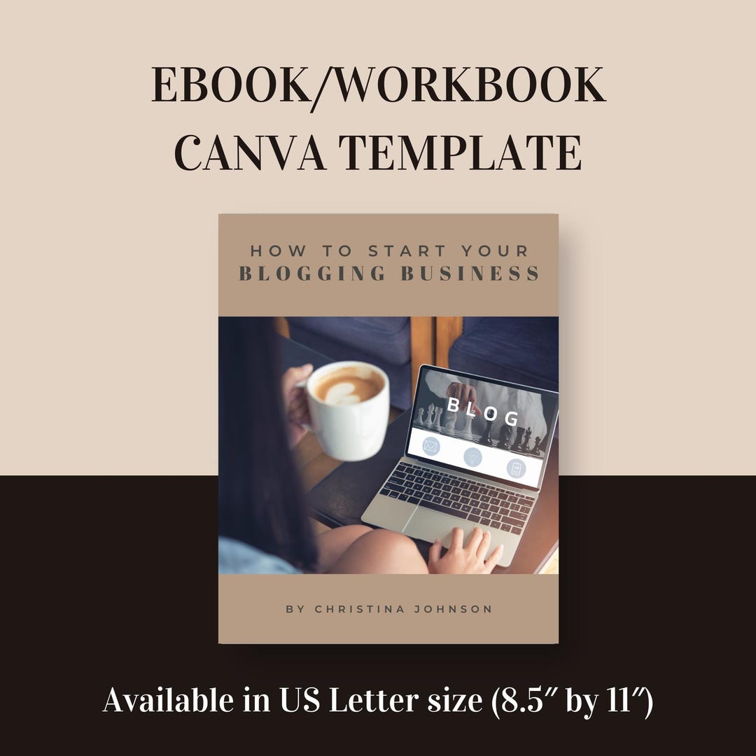 Editable Ebook/workbook Canva Template Customizable Digital Product for ...