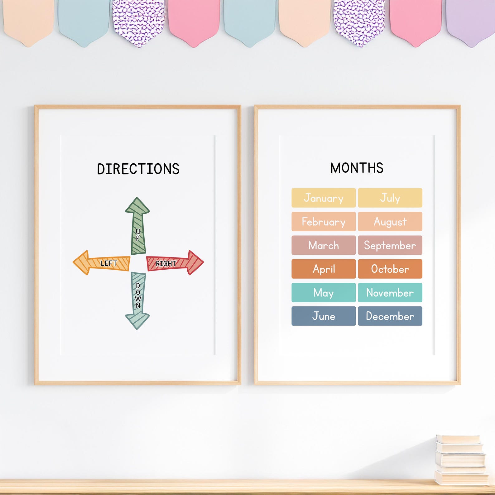 12 Educational Posters for Kids, Preschool & Elementary Learning Tools ...