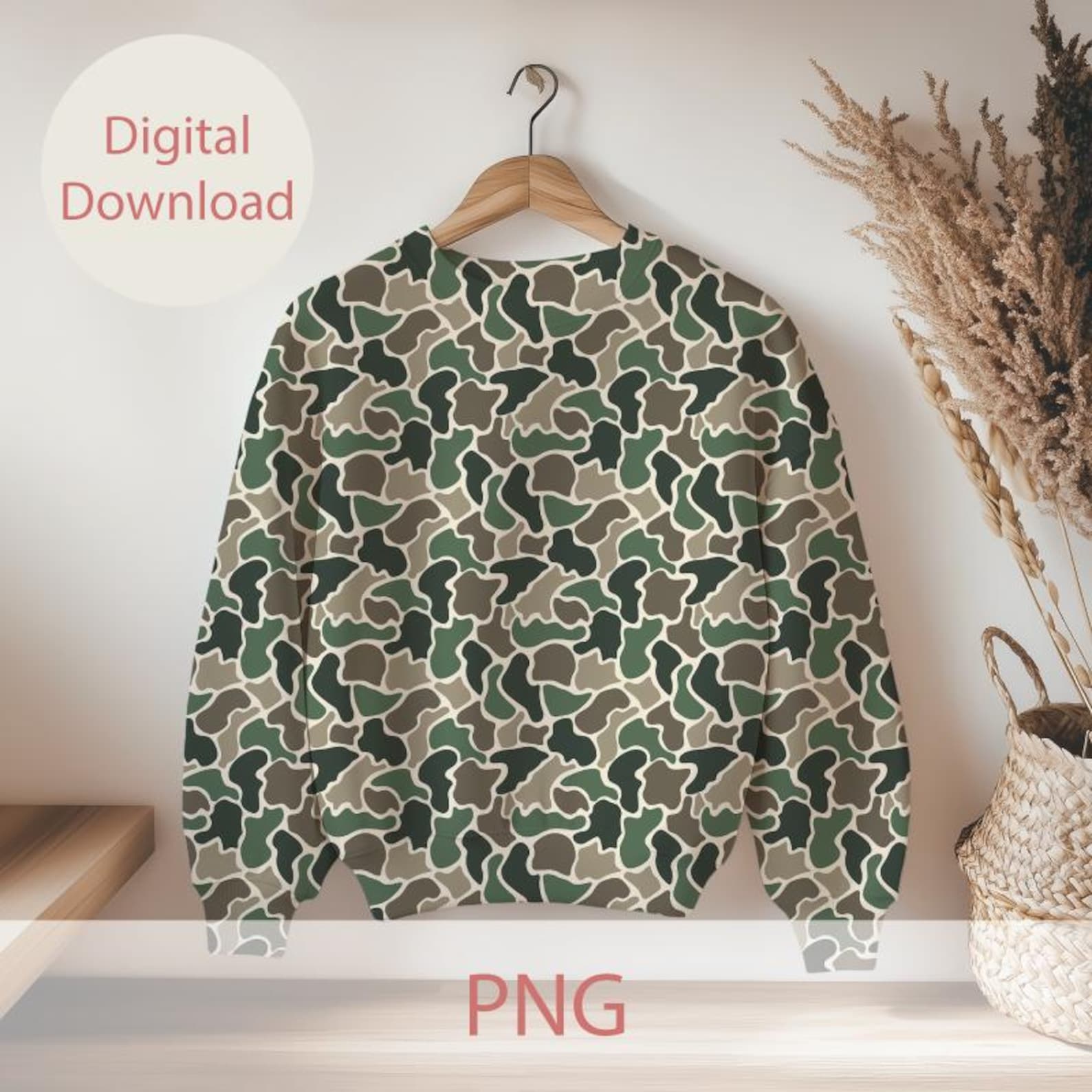 Marsh Old School Camo Seamless Pattern PNG, Distressed & Clean Camo ...
