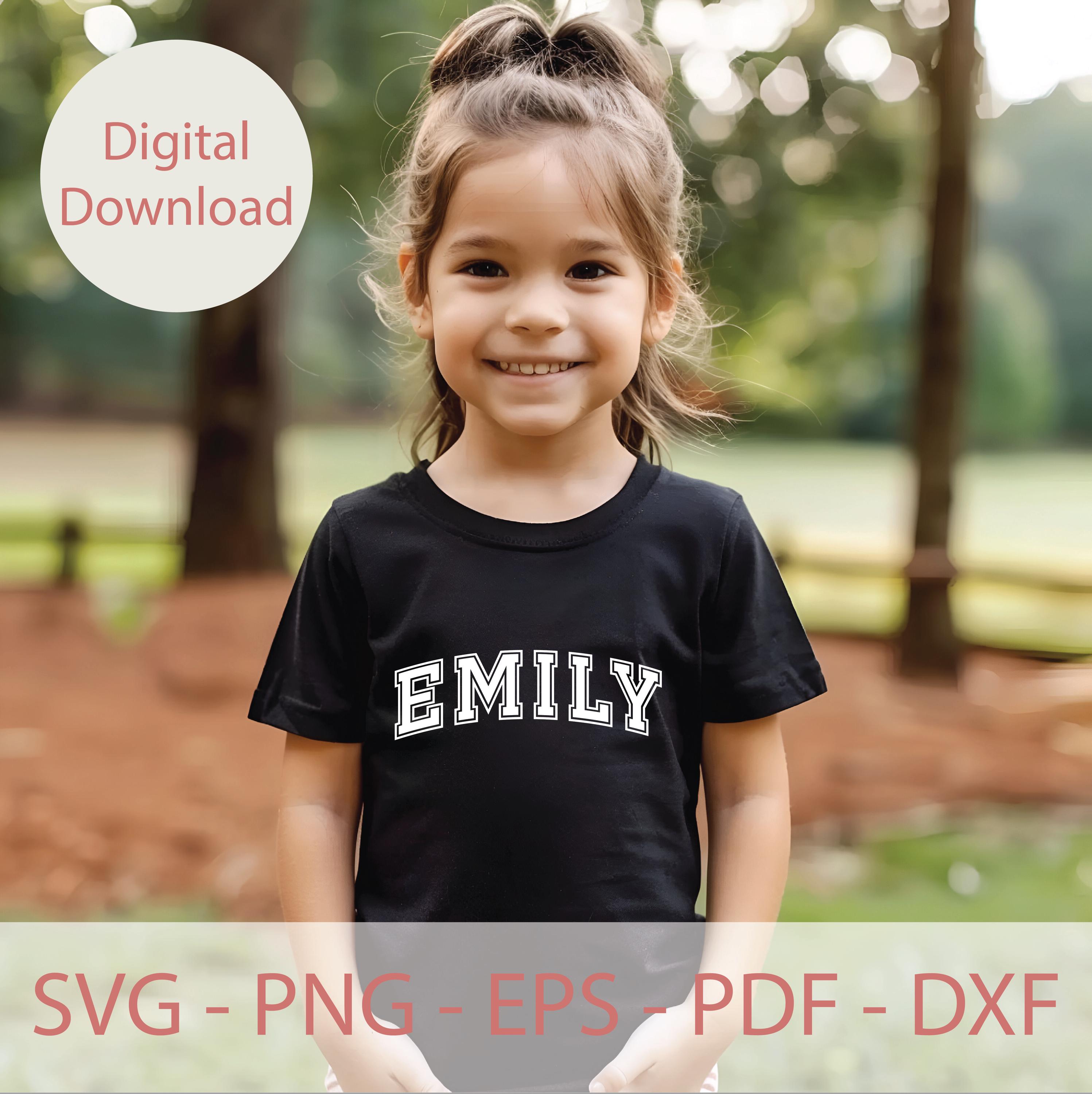 Custom Varsity Text Svg Png Personalized Your Text College Font Svg