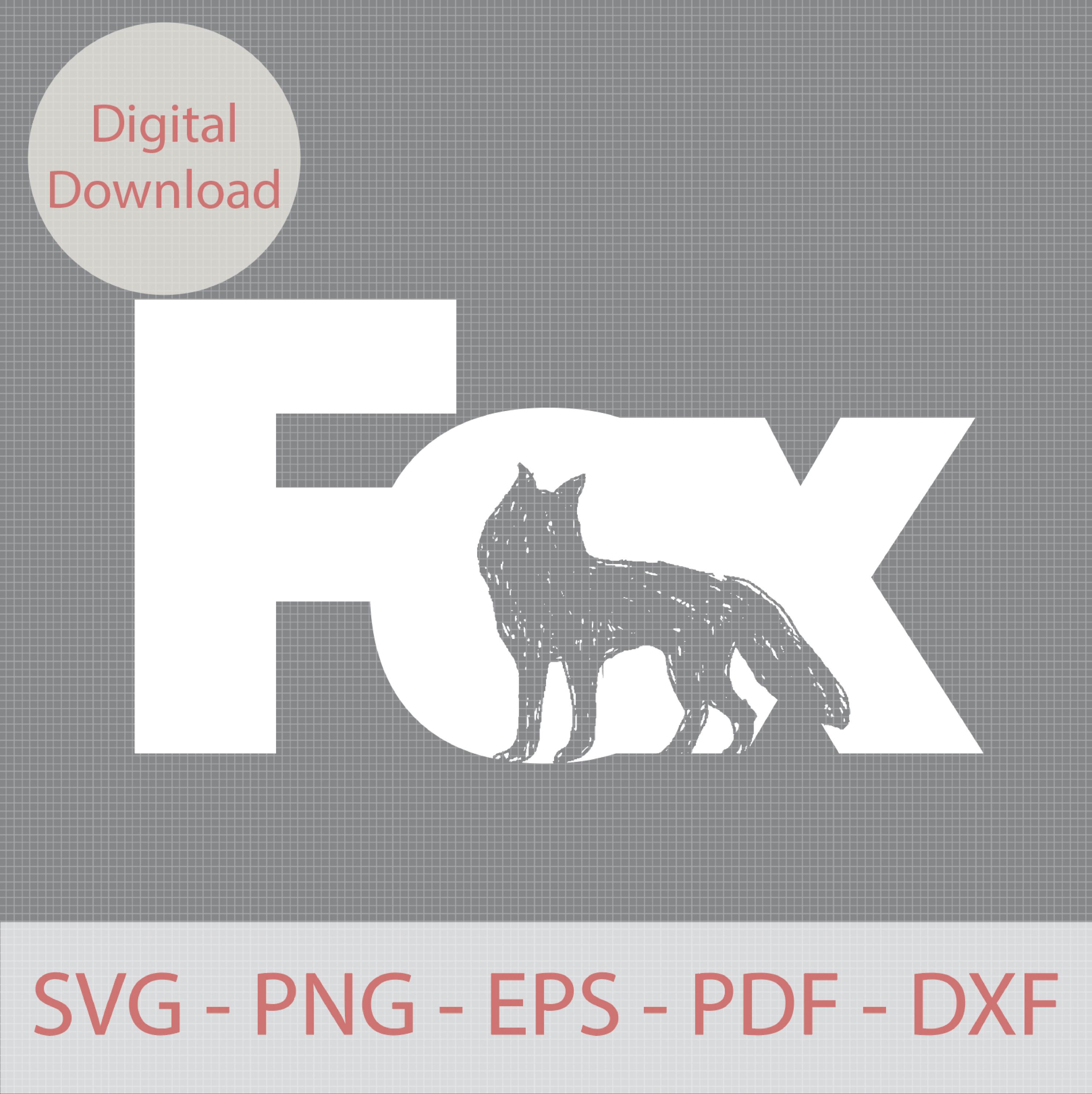 Fox Svg, Fox Png, Forest Animals Silhouette Svg, Fox Silhouette Svg ...