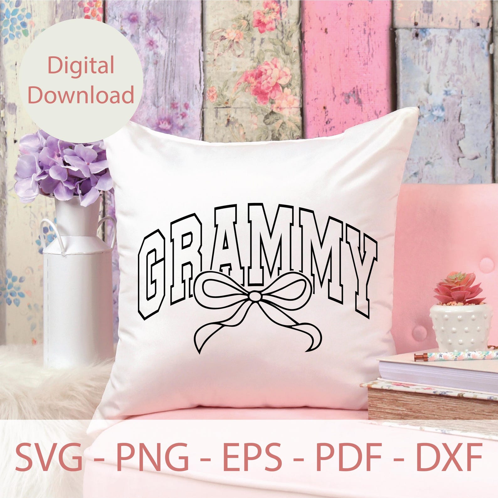 GRAMMY Bow SVG PNG, Retro Varsity Grammy Outline Design, Grammy Arch ...