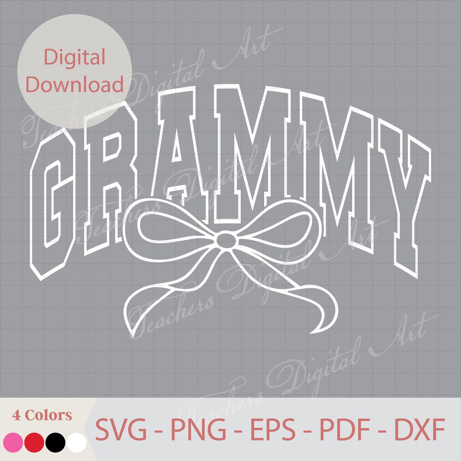 GRAMMY Bow SVG PNG, Retro Varsity Grammy Outline Design, Grammy Arch ...