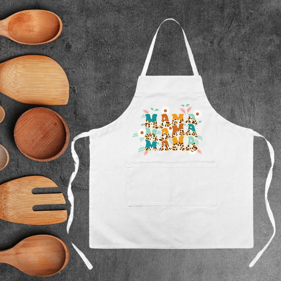 Mama Apron – Cute and Practical Apron Gift for Mom or Grandma – Mother ...