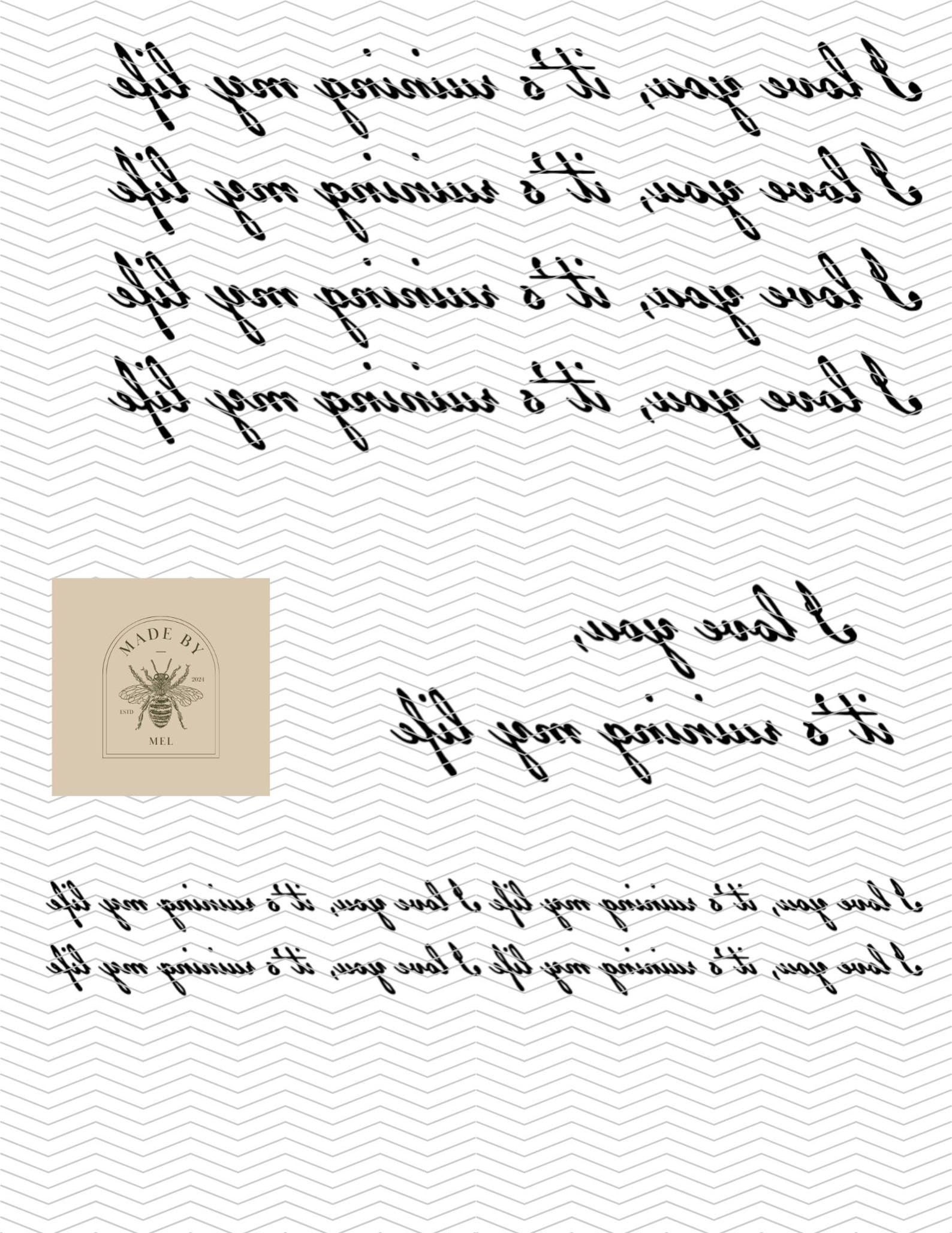 TTPD Dress Text - I Love You It's Ruining My Life (pdf & Png - Easily ...