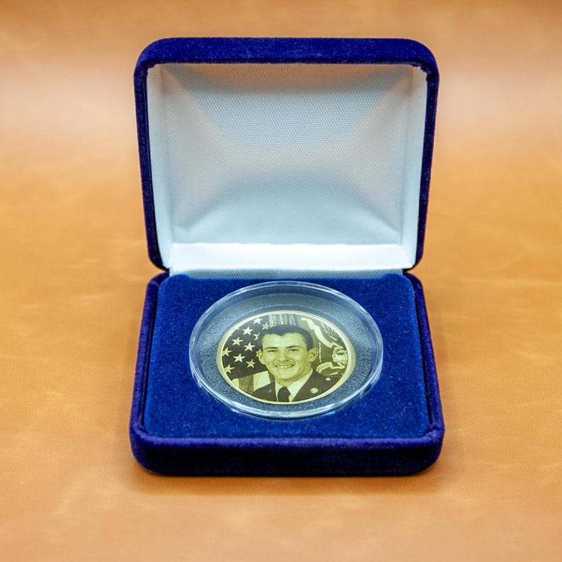 Challenge Coin - Memorial Keepsake - Custom Engraved Brass Token for ...