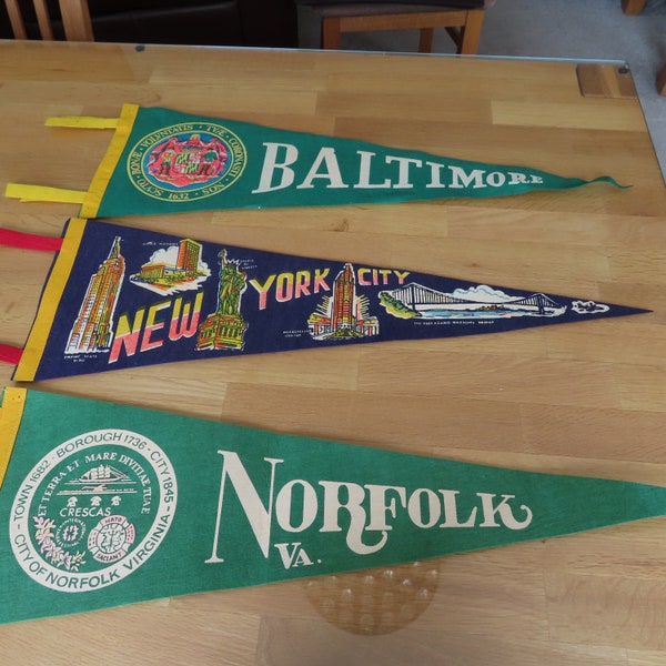 State Pennant - Etsy