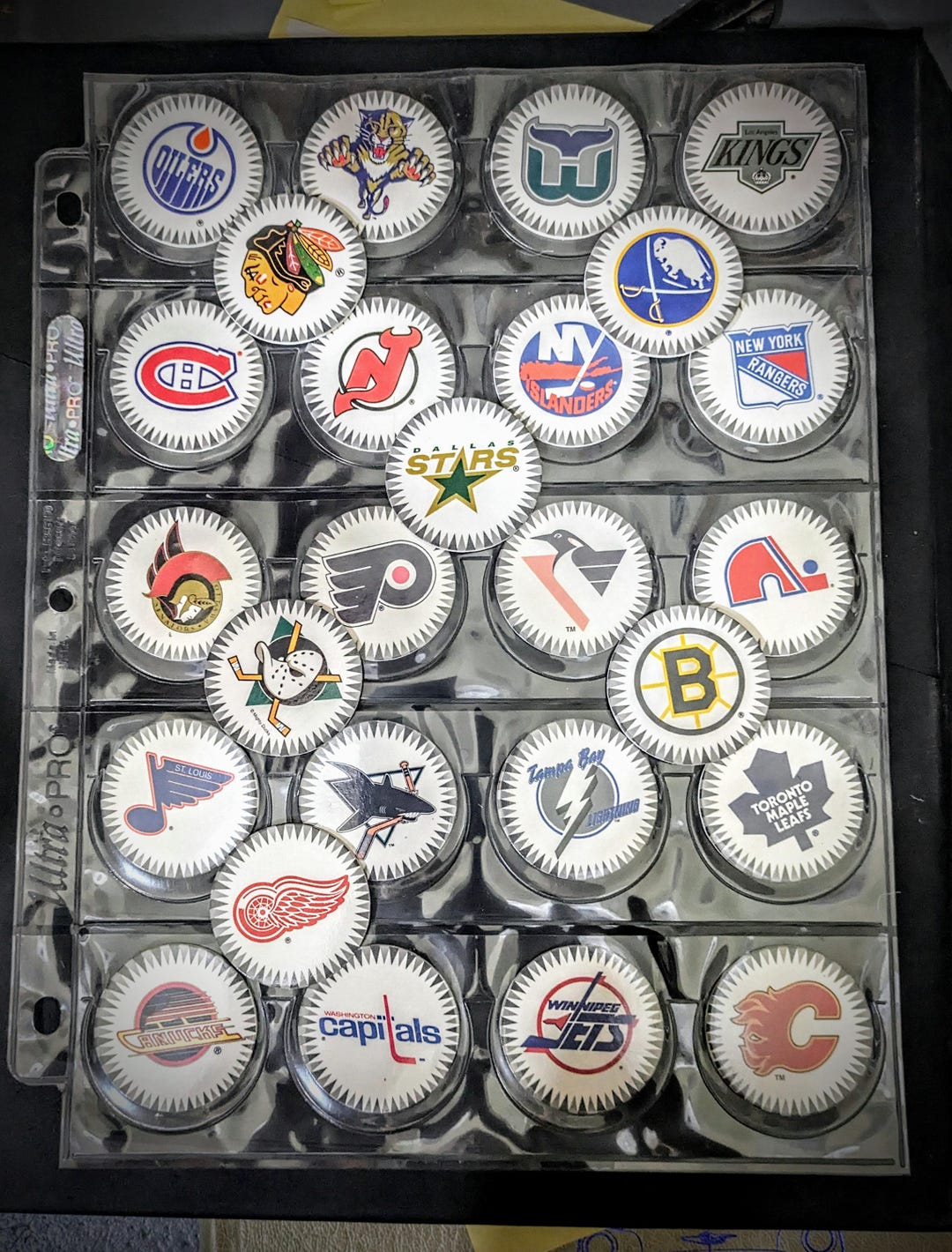 1994 Canada Games NHL POGS - Complete Set (376) Plus Winnipeg Jets ...