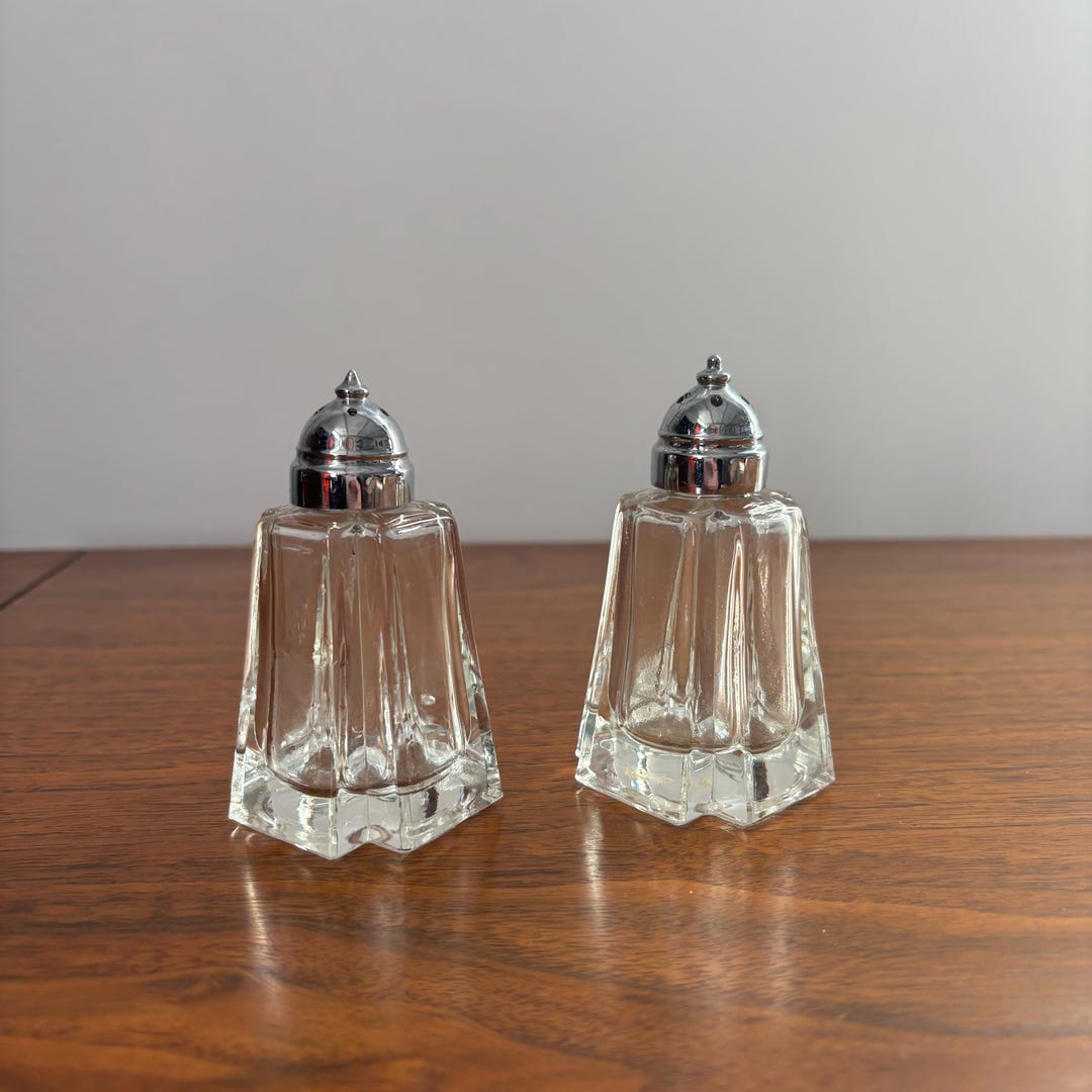 Vintage Princess House Salt and Pepper Shakers - Etsy
