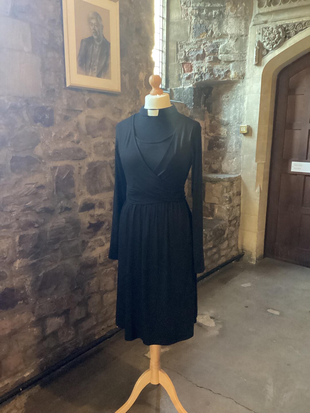 Female Priest Upcycled Jojo Maman Nursing Dress, Black, Size M - Etsy