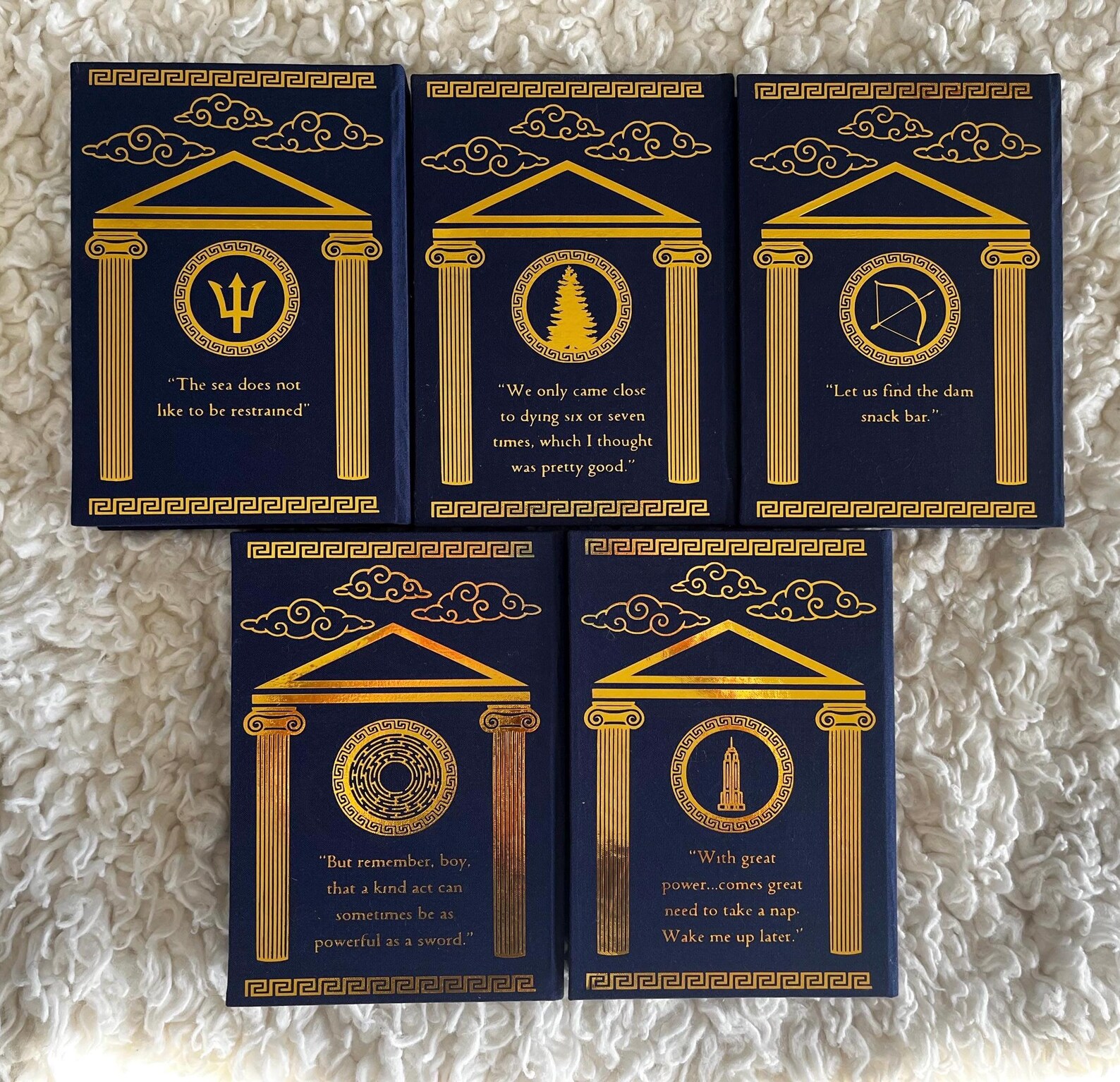 Rebound Percy Jackson & the Olympians Series Set // RARE, Special ...