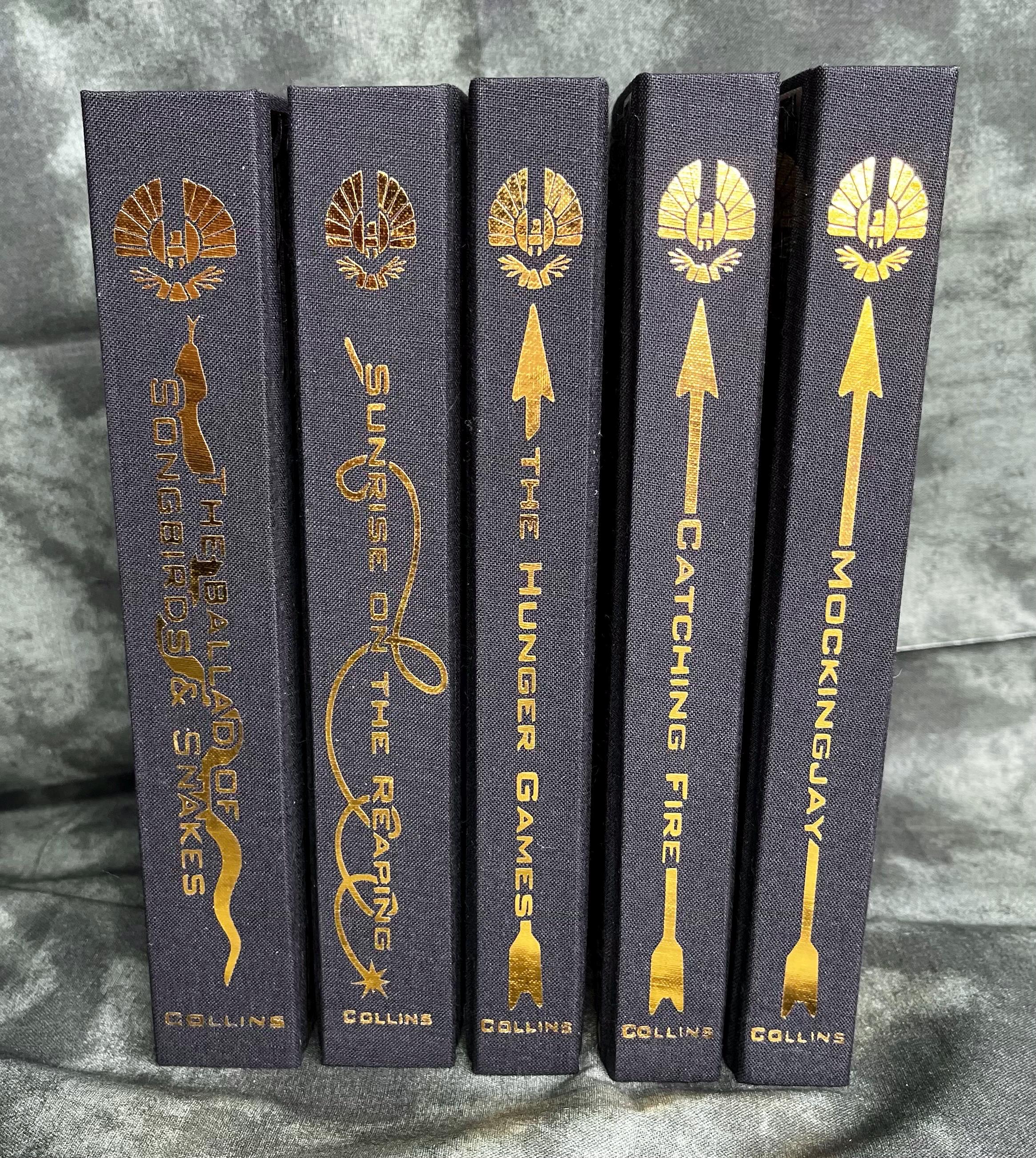 Rebound Hunger Games Book Series Set // RARE, Special Edition, One of a ...